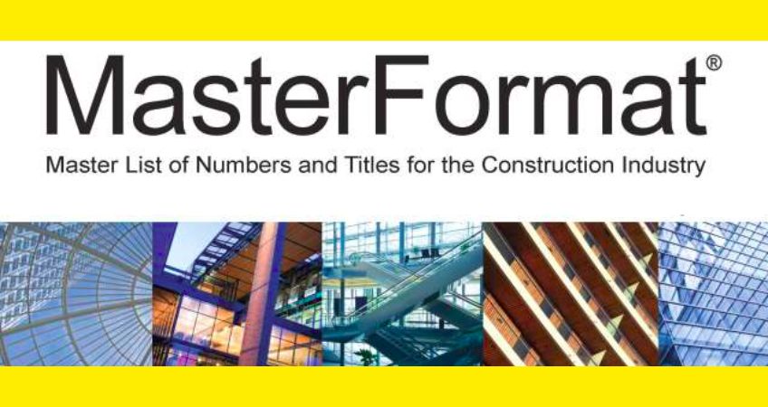 CSI MasterFormat 16 Divisions Real Estimate Services