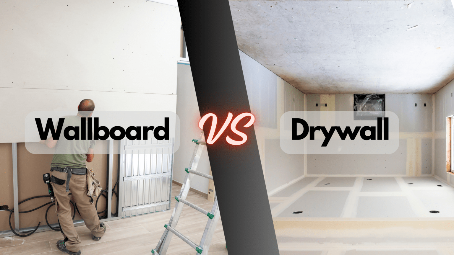 Wallboard vs Drywall - Real Estimate Services