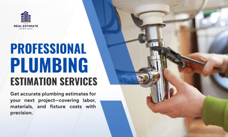 Plumbing Estimates - Real Estimate Services